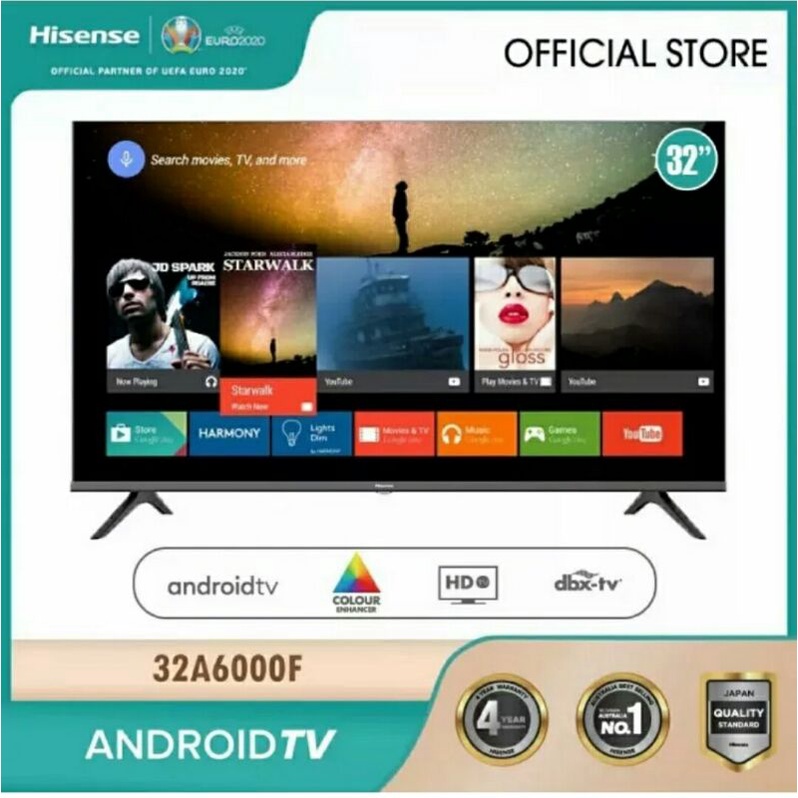 Jual televisi Hisense 32 inch android 9 | Shopee Indonesia