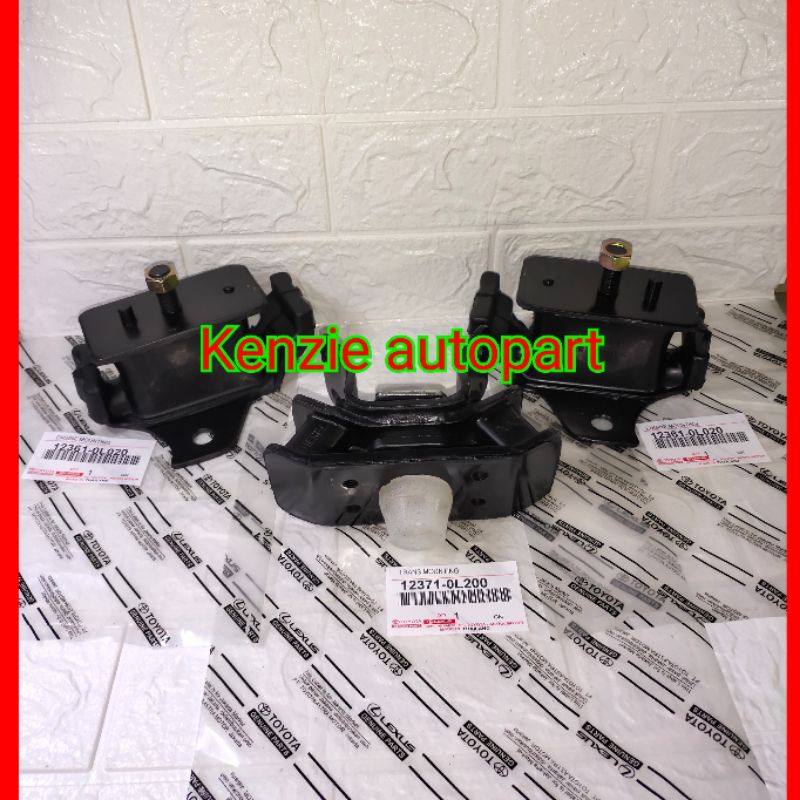 Jual ENGINE MOUNTING SET DEPAN BELAKANG TOYOTA INNOVA REBORN DIESEL ...