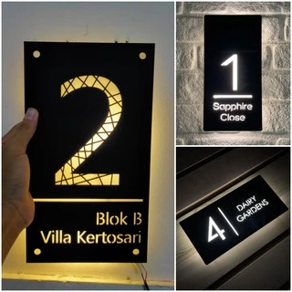 Jual nomor rumah akrilik led Harga Terbaik & Termurah Juni 2024 ...