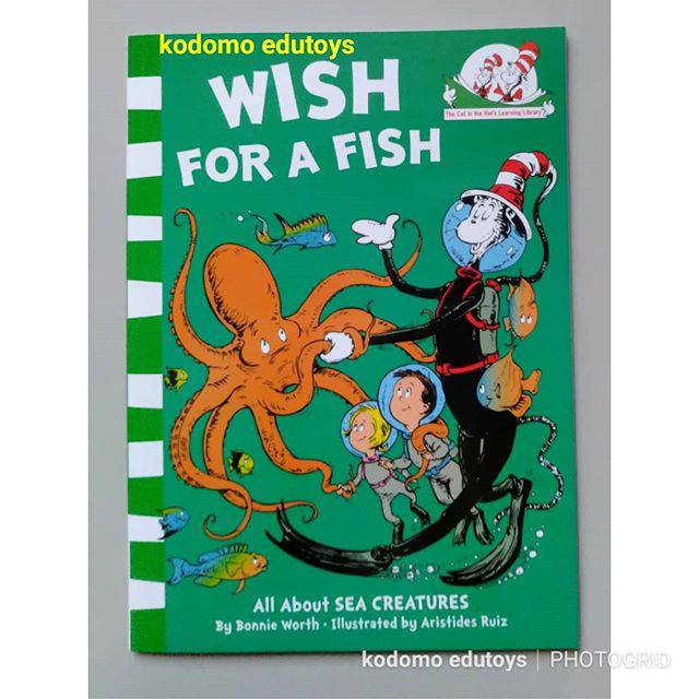 Jual Wish For A Fish : All About Sea Creatures by Bonnie Worth ( The ...