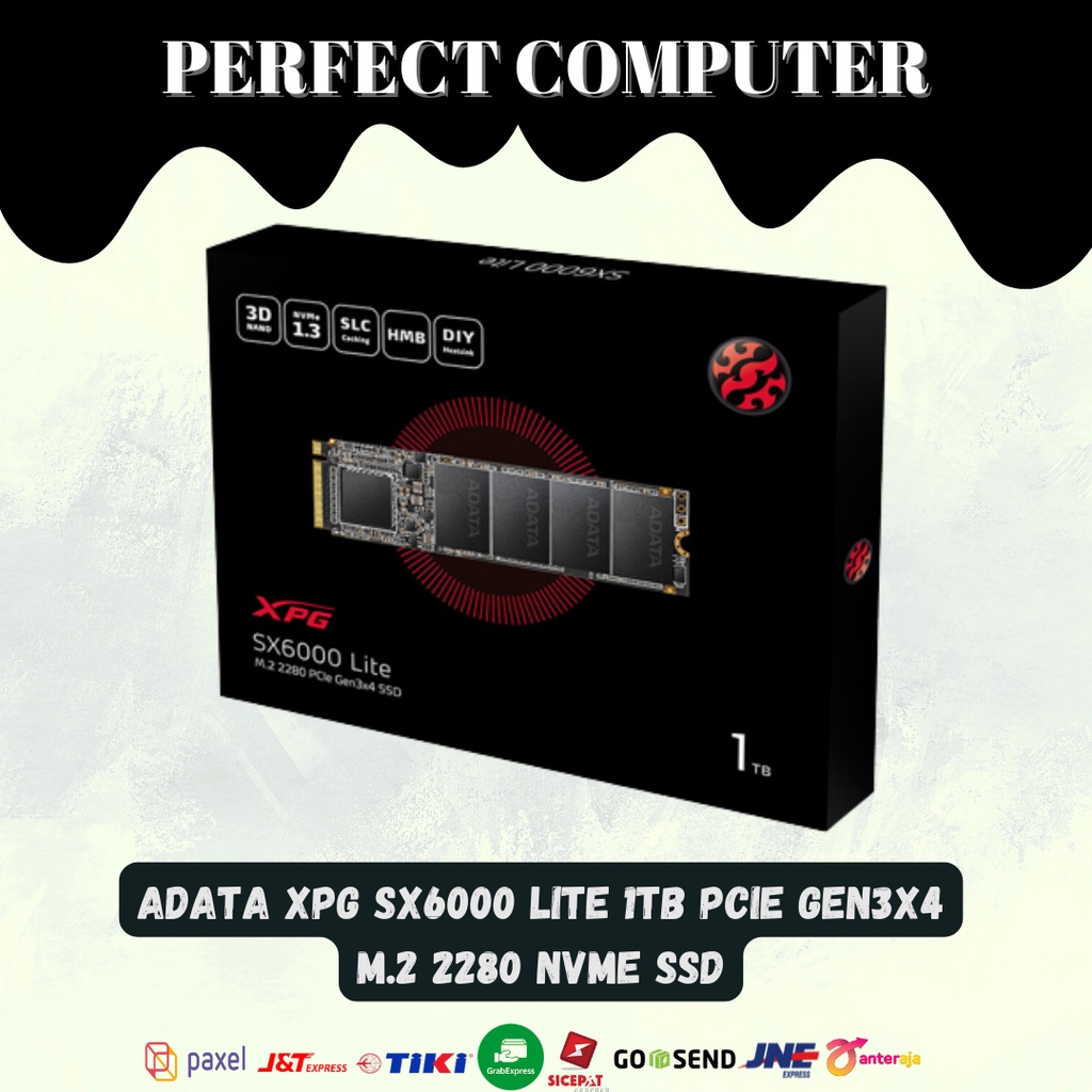 Jual ADATA XPG SX6000 Lite 1TB PCIe Gen3x4 M.2 2280 NVMe SSD | Shopee ...