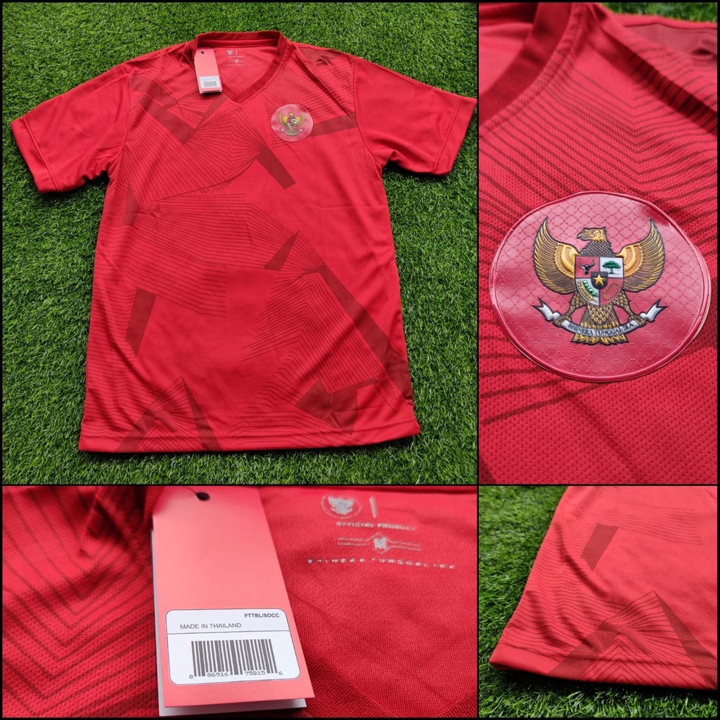 Jual JERSEY INDONESIA TRAINING MERAH GRADE ORI | Shopee Indonesia