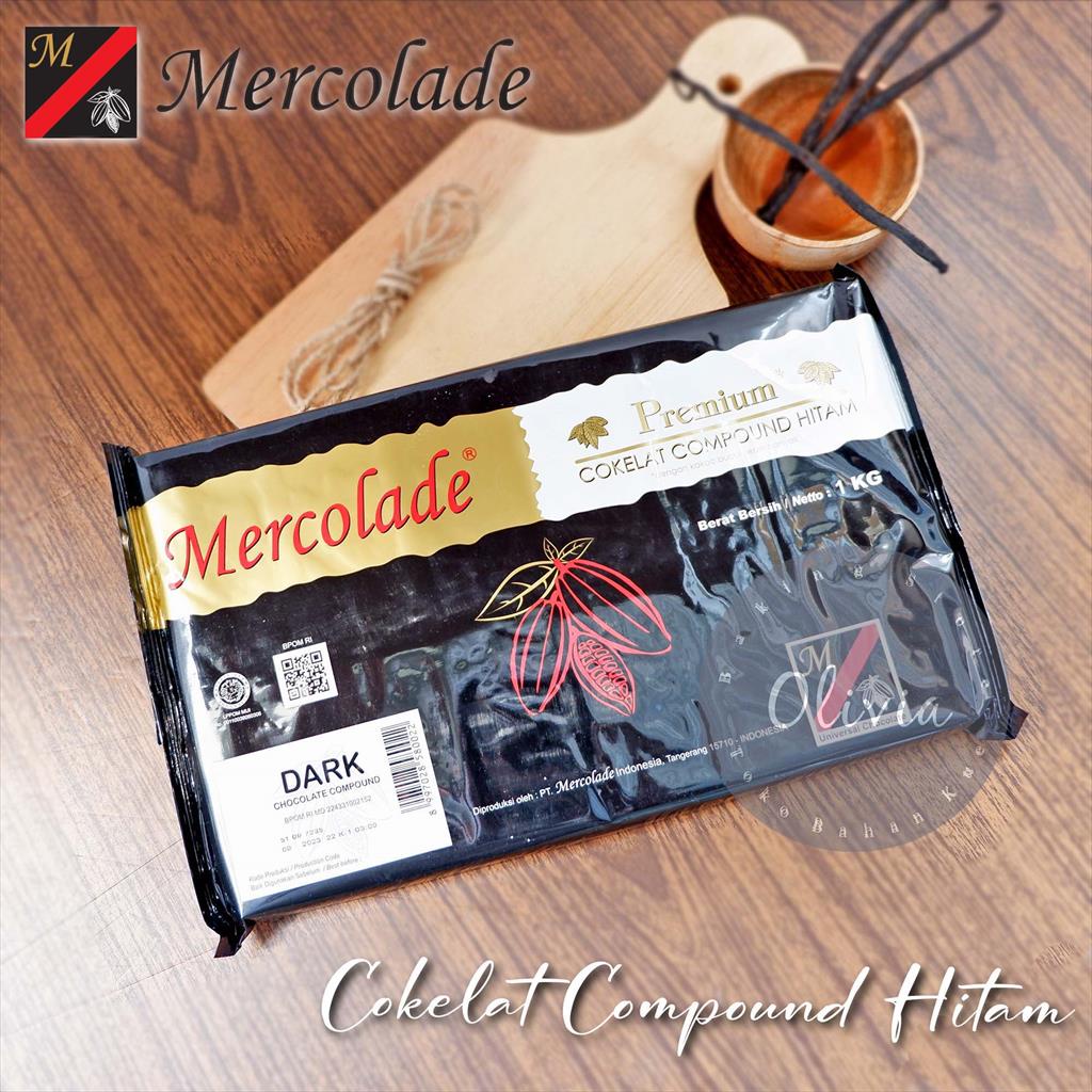 Jual Mercolade Premium Dark Chocolate 1 Kg Cokelat Compound | Shopee ...