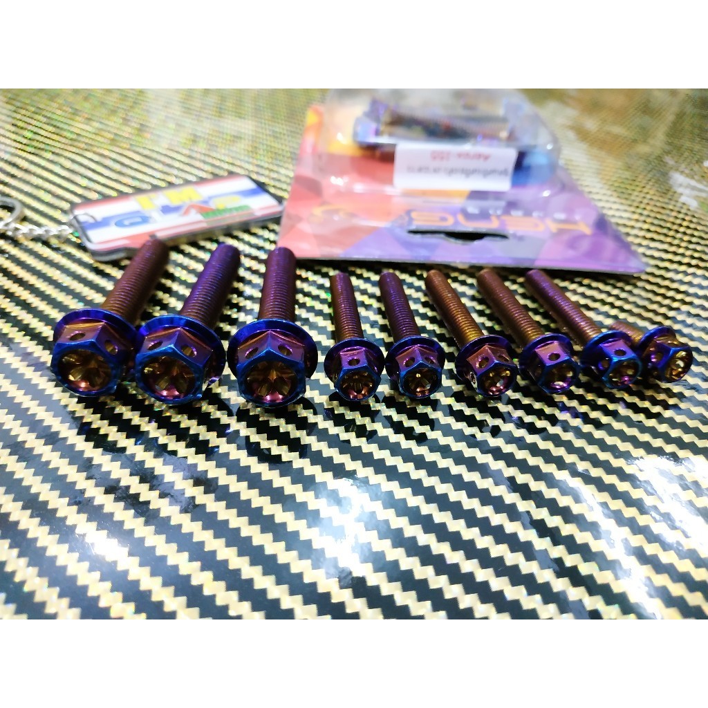 Jual Baut Stainless SET CVT Blue AEROX | Shopee Indonesia
