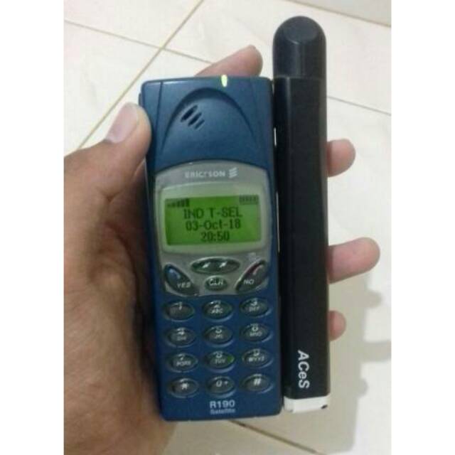 Jual Ericsson R190 Normal Satellite GSM Jadul mirip R210 R250 R290 R310 ...