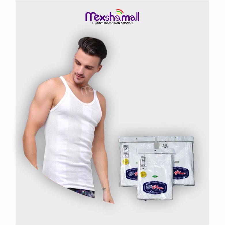 Jual SINGLET PRIA KAOS DALAM - GT MAN 302B / GT MAN 302 - PUTIH UKURAN ... Jual SINGLET PRIA KAOS DALAM - GT MAN 302B / GT MAN 302 - PUTIH UKURAN ...