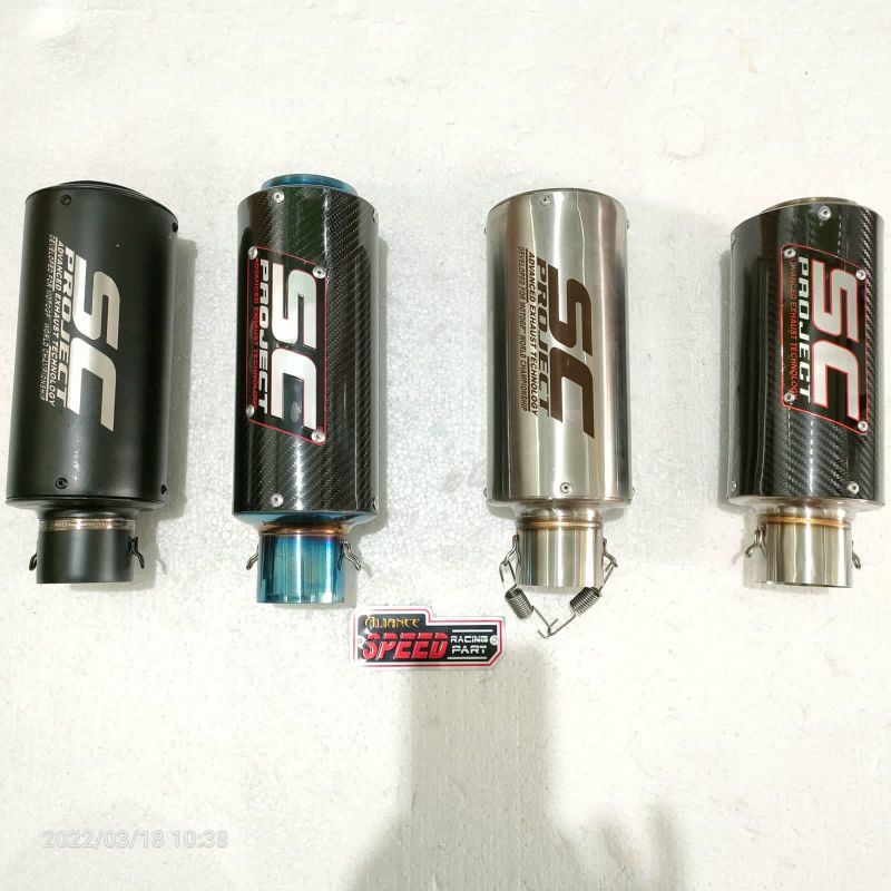 Jual Knalpot SC PROJECT Silincer SC PROJECT SILINCER ONLY 50MM | Shopee ...