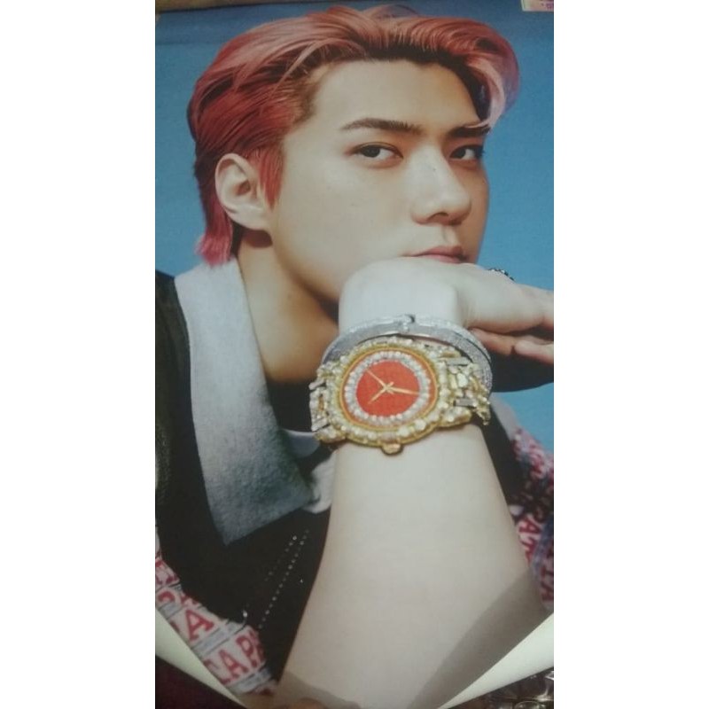 Jual Sehun official roll poster 1billion views | Shopee Indonesia