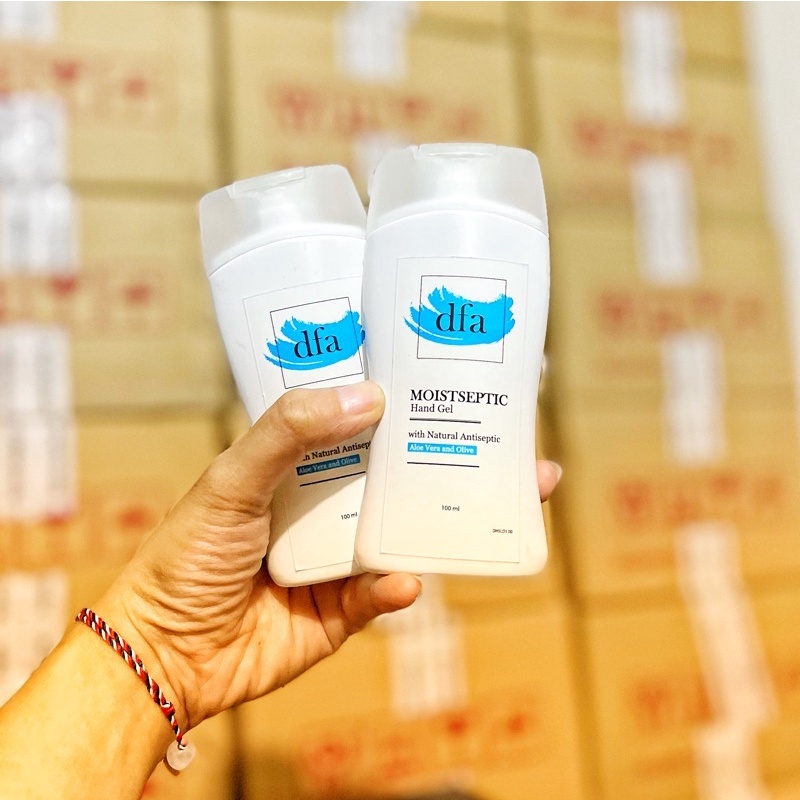Jual Hand Gel Sanitizer DFA moistseptic dengan moisturizer ukuran 100 ...