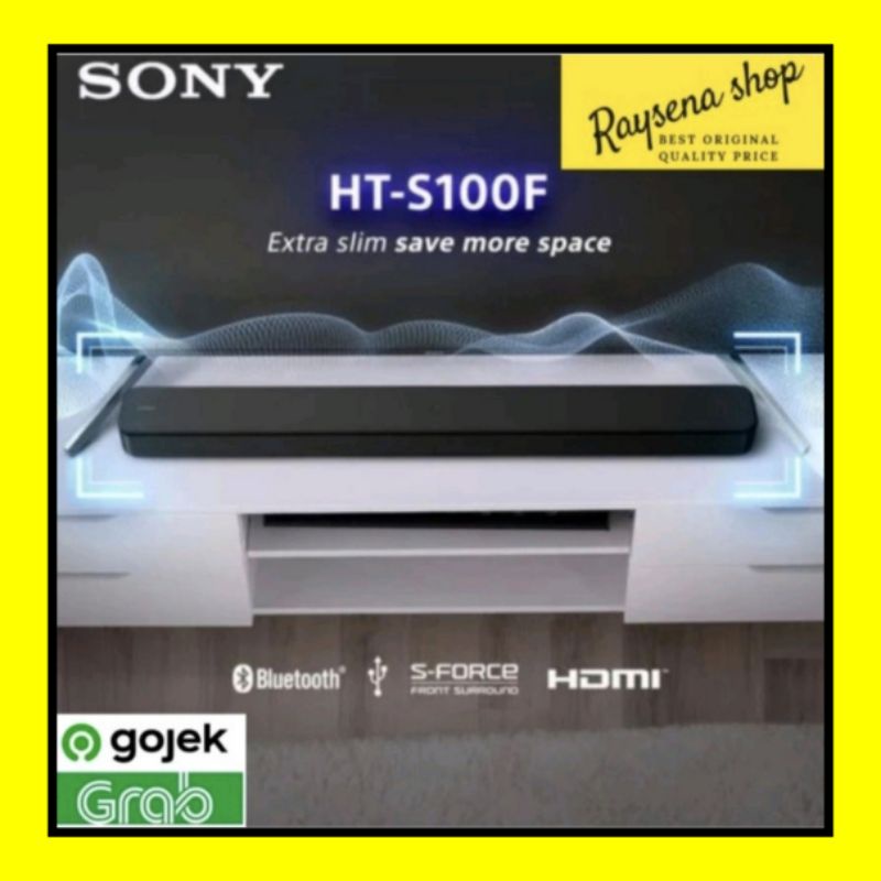 Jual SONY single Soundbar HT-S100F / ht-s100 / HTS100F / HT S100F ...