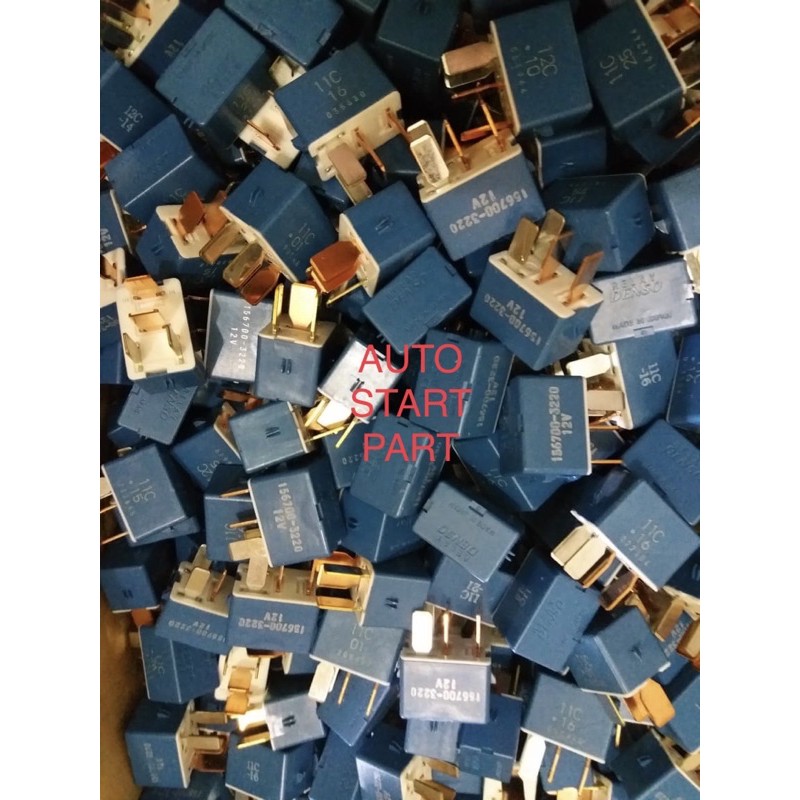 Jual RELAY BIRU 12 VOLT KAKI 4 TOYOTA AVANZA / XENIA. (DENSO) | Shopee ...