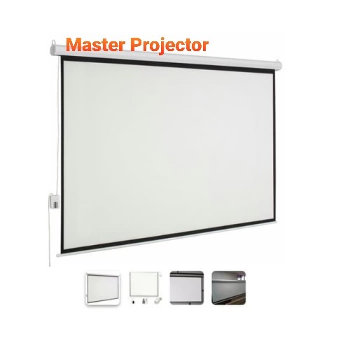 Jual Layar Proyektor - Screen Projector Motorized / Remot 120in ...