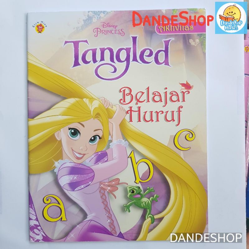 Jual Disney Tangled - Belajar Huruf - Buku Aktivitas Anak Elex Kids Edutivity Gramedia | Shopee ...