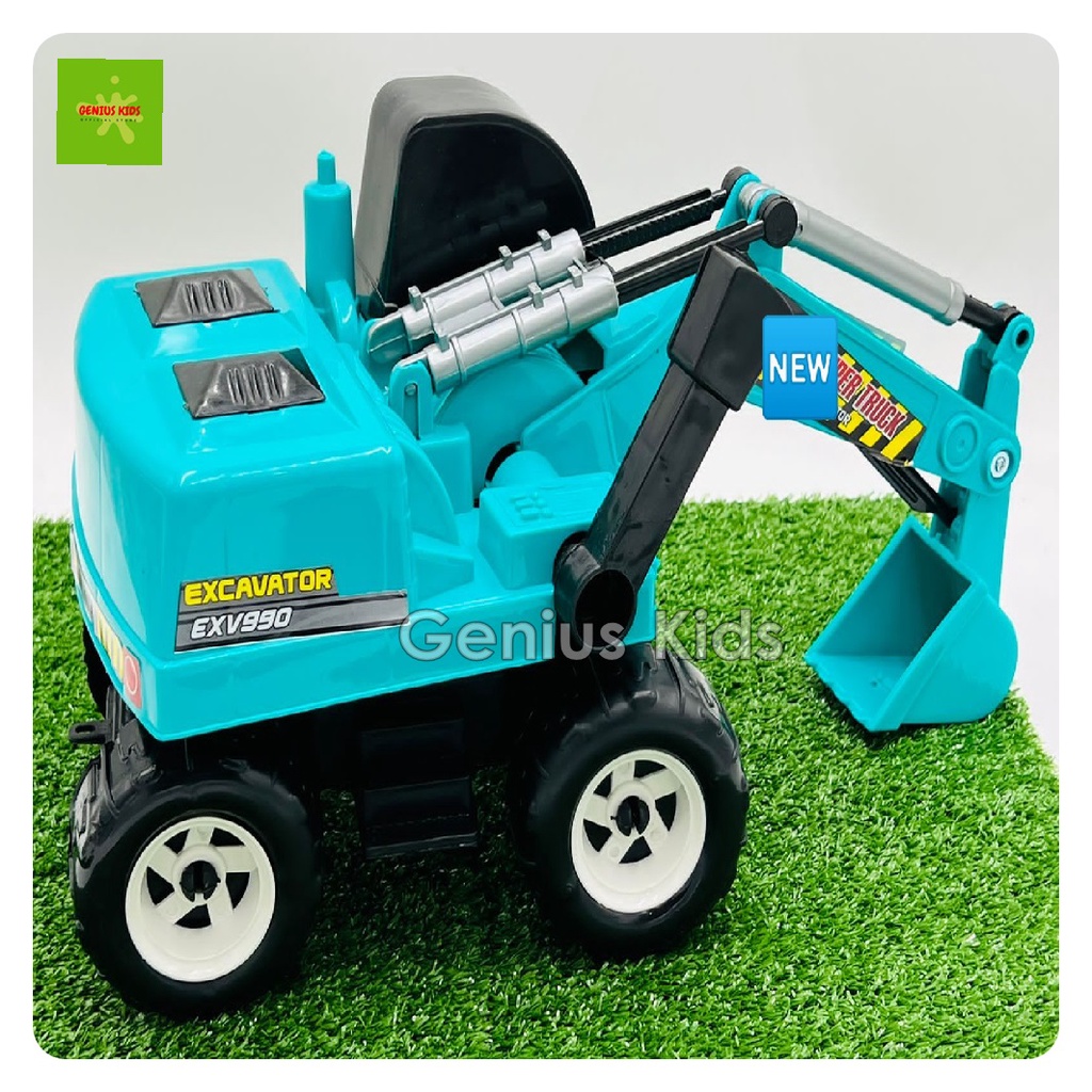 Jual Mainan Mobil Truk Excavator Besar / Mainan Anak Mobil Beko besar ...