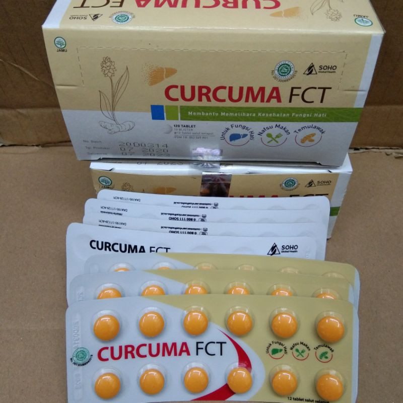 Jual Curcuma tablet original bok | Shopee Indonesia