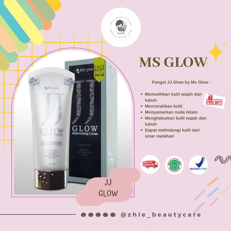 Jual JJ GLOW MS GLOW ORIGINAL ( BARCODE ) | Shopee Indonesia