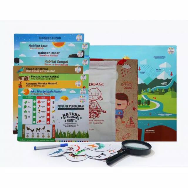 Jual BUKU EDUKASI ANAK / ELHANA MY BUSY BAG NATURE SCAVENGER HUNT ...
