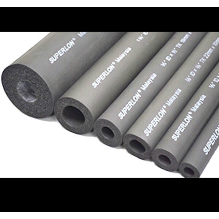 Jual SUPERLON Armaflex Aerofoam 3/8 x 3/4 / PEMBUNGKUS PIPA AC / PIPE ...