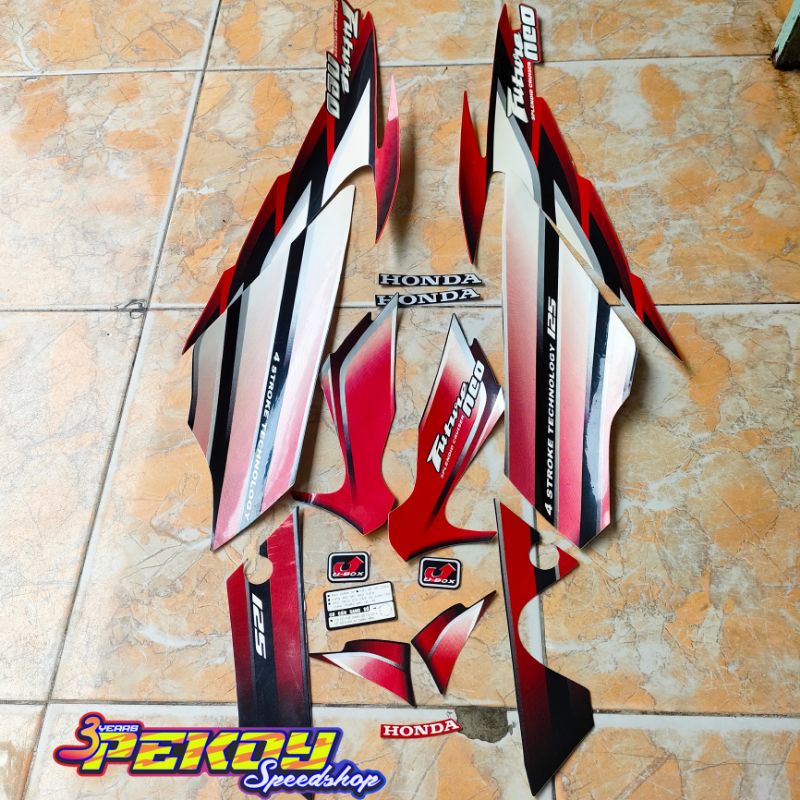 Jual STRIPING SUPRA X 125 2005 / striping wave 125i 2005 future Neo ...