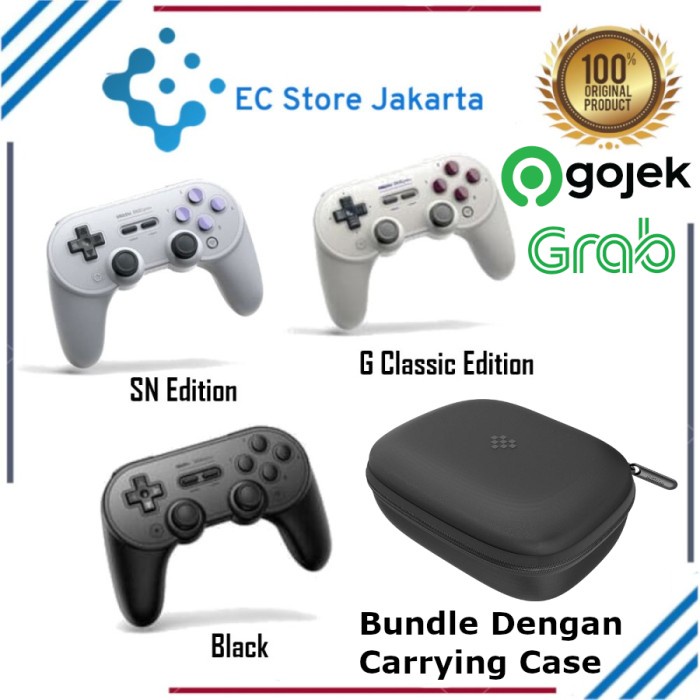 Jual 8BitDo SN30 Pro Plus Wireless Joystick Bluetooth Controller ...