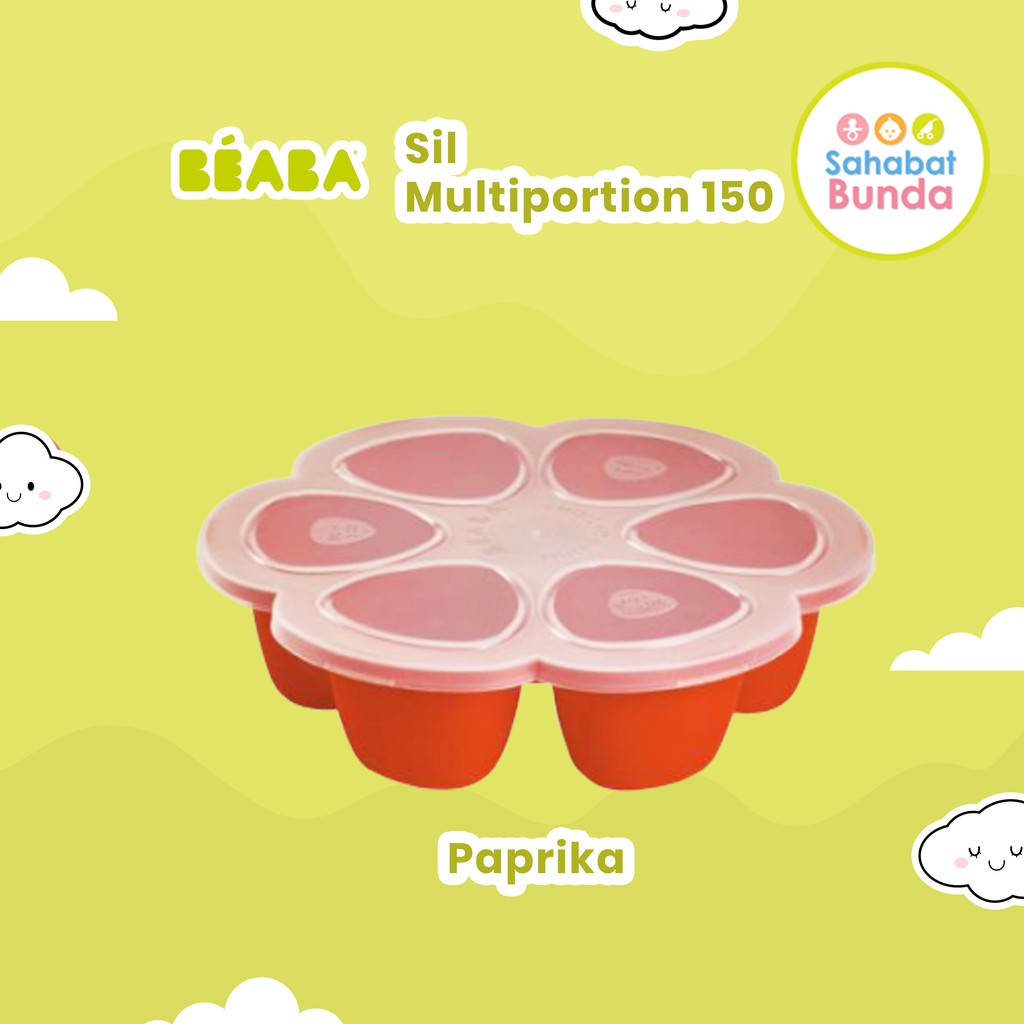 Jual SAHABAT BUNDA Beaba Silicone Multiportion - Tempat Makan Bayi ...