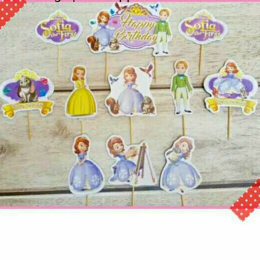 Jual Topper toper toppers hiasan tusukan dekorasi kue cup cake tart ...