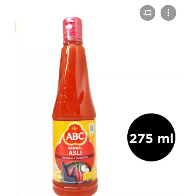 Jual PROMO!!! ABC Sambal ASLI 275ml ( Botol ) | Shopee Indonesia