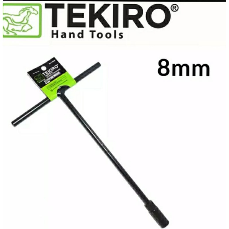 Jual KUNCI SHOCK T TEKIRO HITAM SATUAN ORIGINAL TEKIRO 8MM T TYPE BOX ...