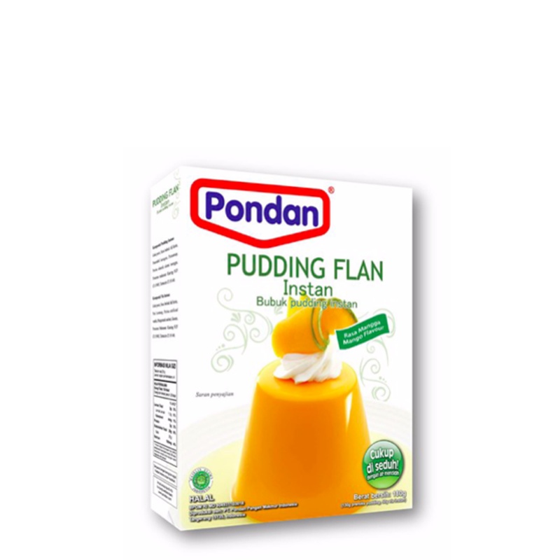 Jual Pondan Pudding Flan Mango 180 gr | Shopee Indonesia