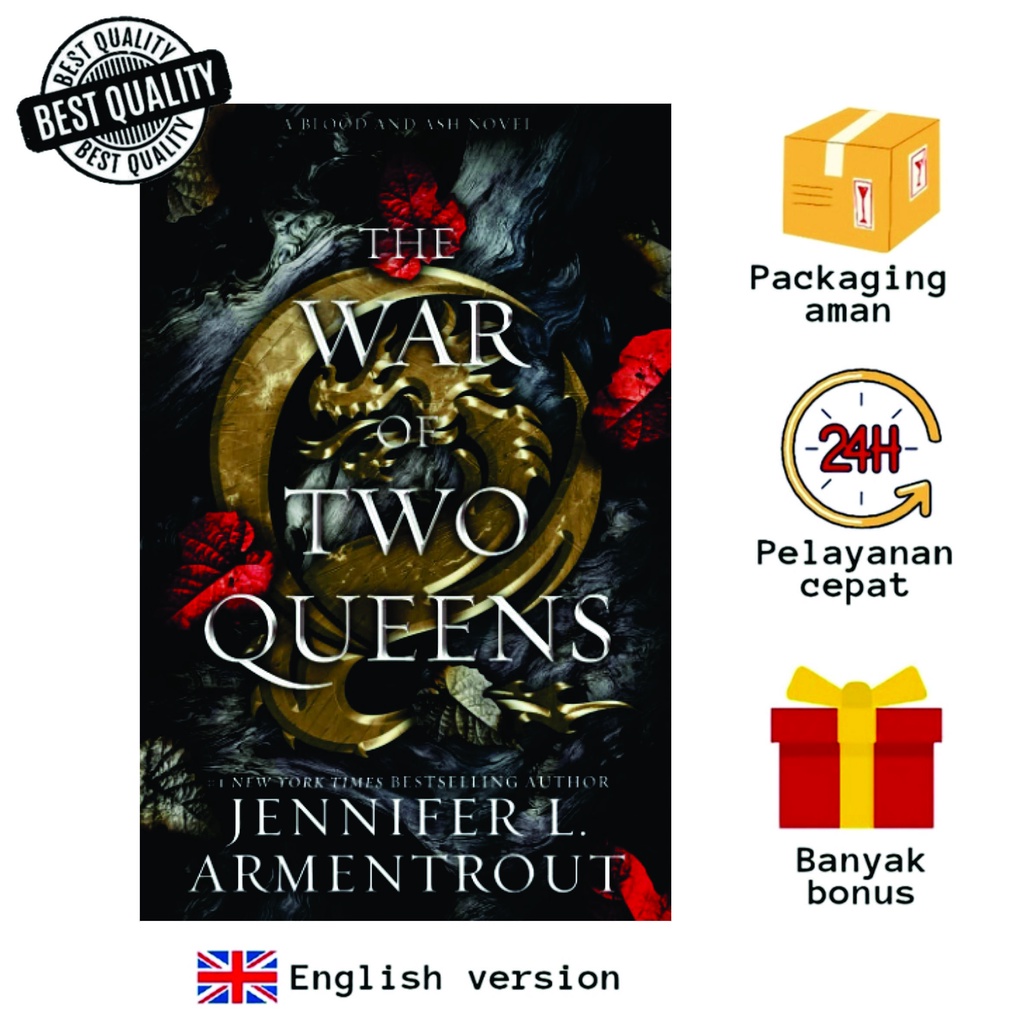 Jual The War of Two Queens (Blood and Ash #4) by Jennifer L. Armentrout | Shopee Indonesia
