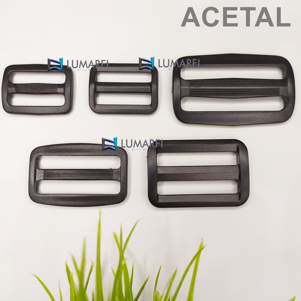 Jual Ring Jalan Acetal 2,5 cm 3,8 cm 5 cm Hitam / Ring Jalan Adjuster ...