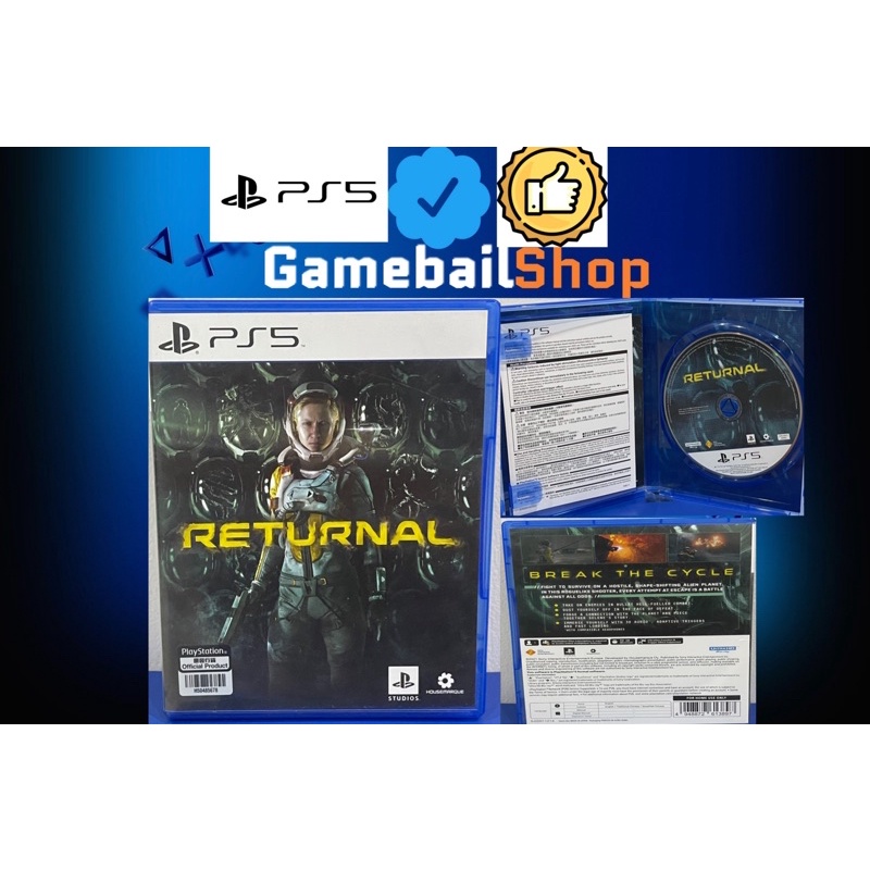 Jual PS5 Game - Returnal 2021 ( Reg 3 Asia / English ) Kaset Game BD ...