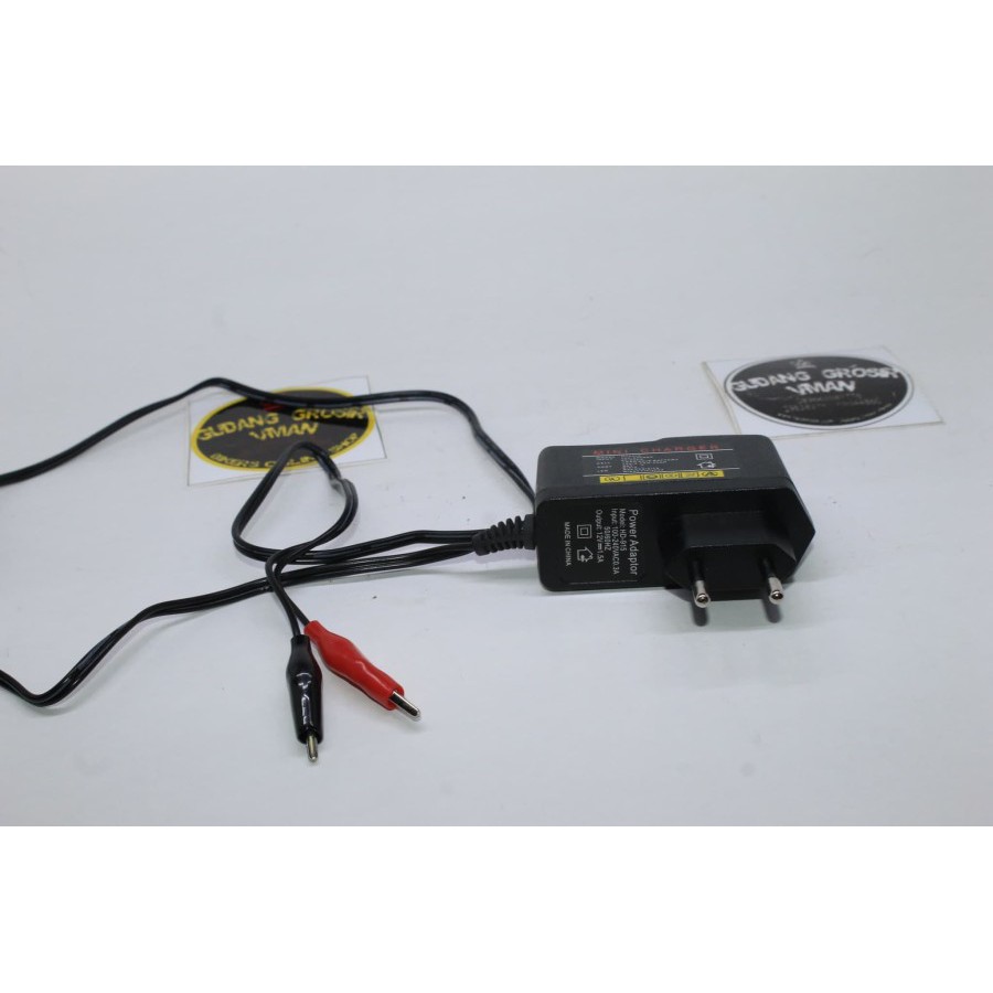Jual Carger Accu Motor 12v Alat Tes Lampu LED Universal Carger Aki ...