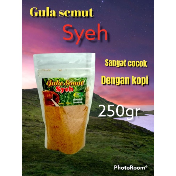 Jual GULA SEMUT 250gr gula aren merek syeh dari gunung puntang | Shopee ...