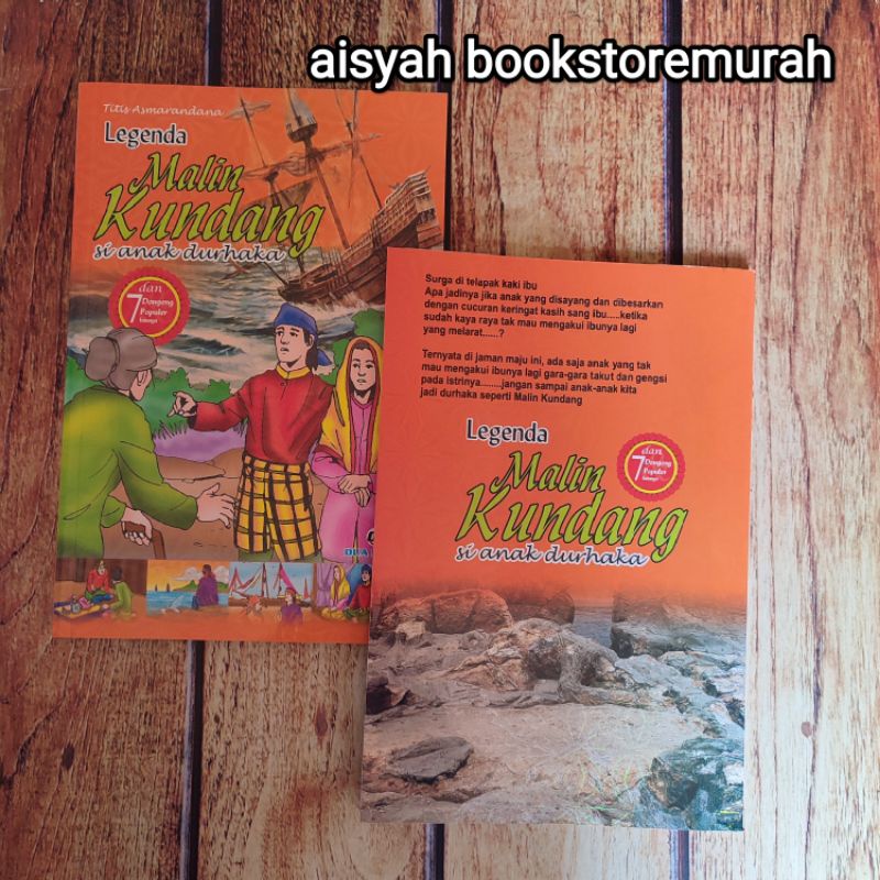 Jual buku cerita legenda malin kundang si anak durhaka | Shopee Indonesia