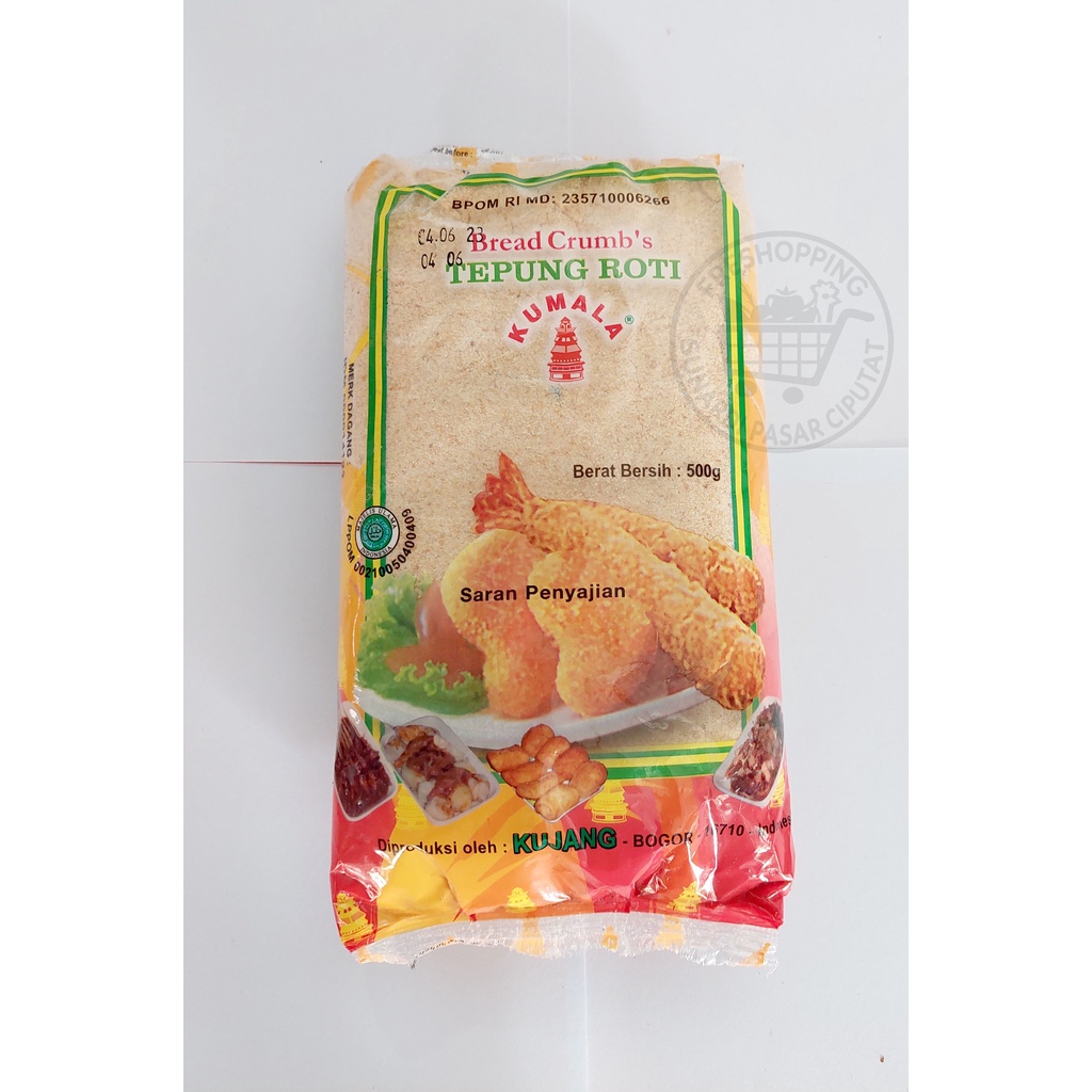 Jual Tepung Panir Atau Tepung Roti Halus merk Kumala 500 gr | Shopee ...