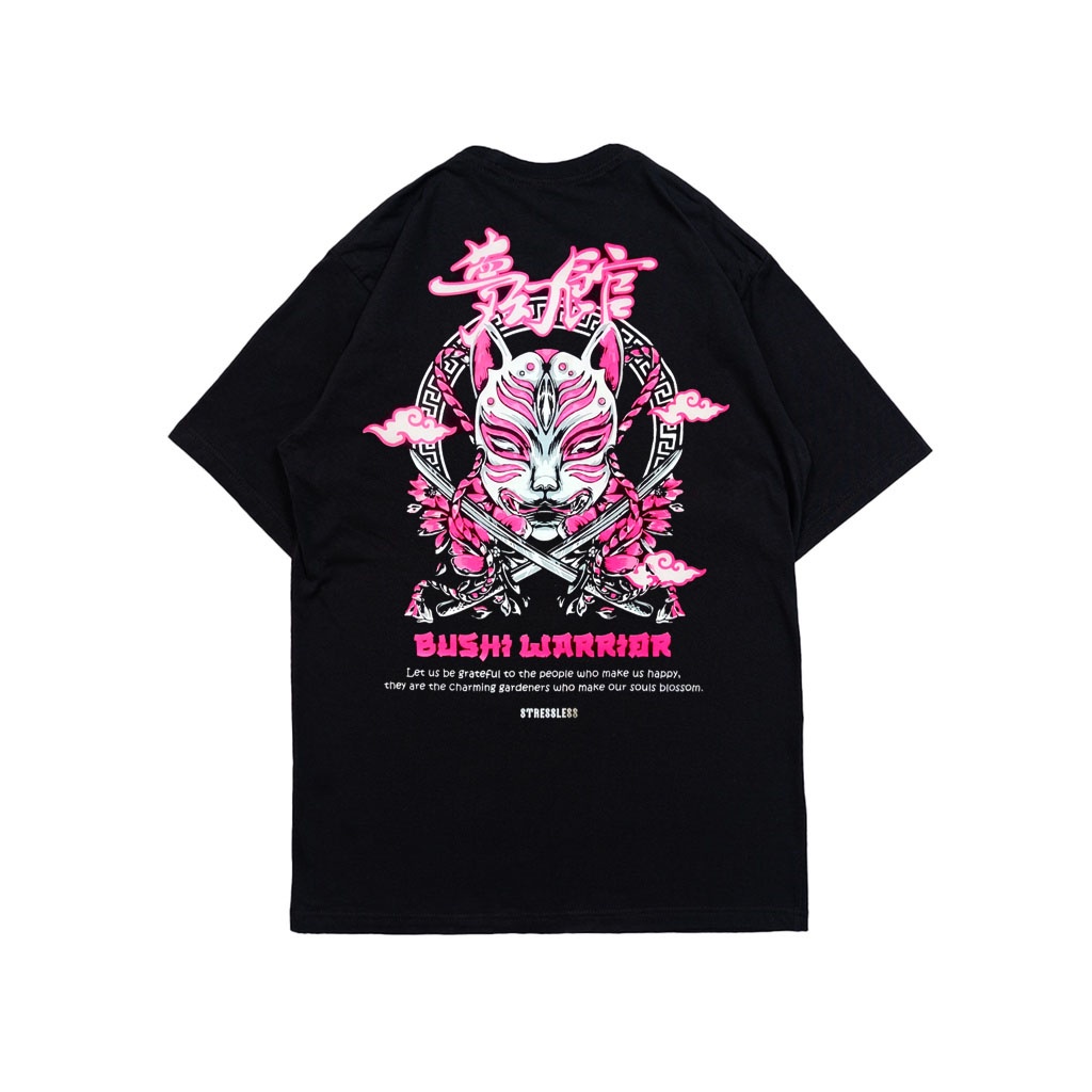 Jual STRESSLESS T-shirt BUSHI WARIOR | Shopee Indonesia