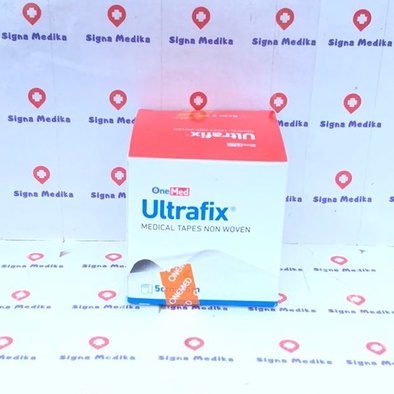 Jual OneMed Ultrafix 5cm x 5m - (Plester Penutup Luka) | Shopee Indonesia