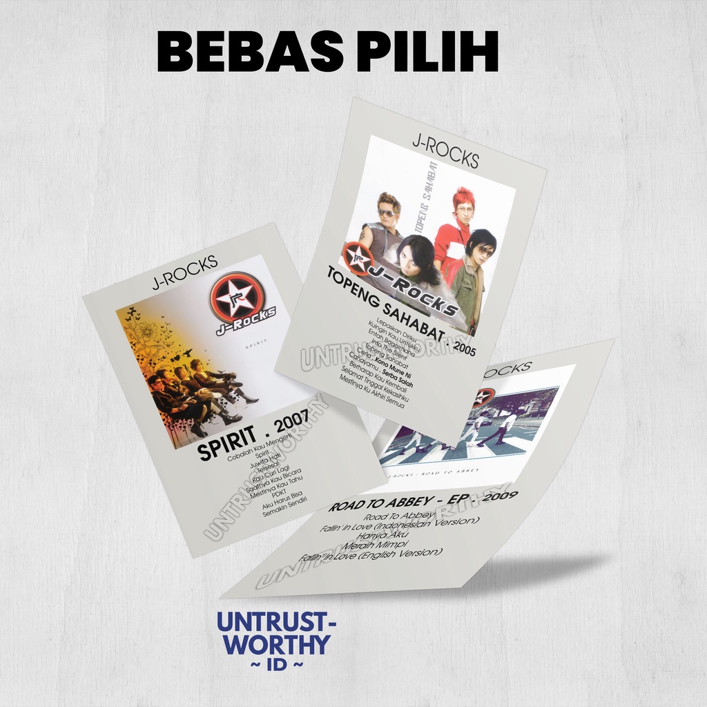 Jual Poster J-Rocks Album dan EP Ukuran A5 (4-5pcs) | Shopee Indonesia