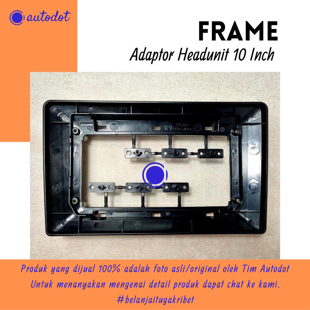 Jual Frame Adaptor Head Unit Android 10 Inch Ke Frame 9 Inch | Shopee ...