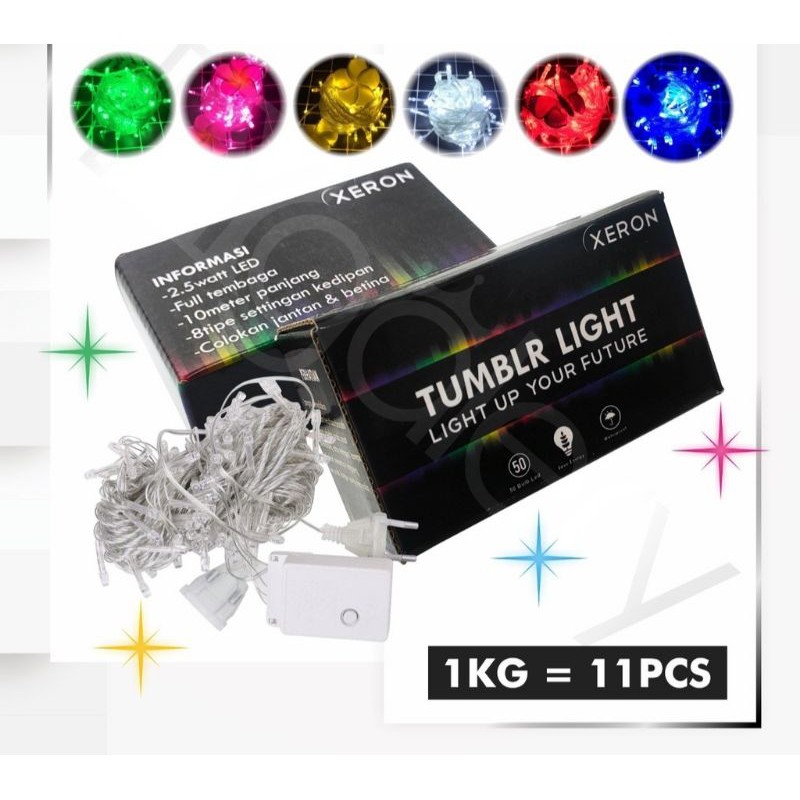 Jual Lampu Tumblr 10 meter Packing Box Lampu Led 50buah | Shopee Indonesia