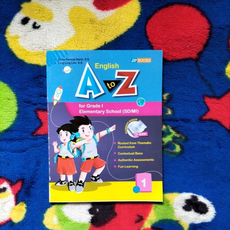 Jual ORIGINAL BUKU ENGLISH A TO Z BASIC ENGLISH KELAS 1 2 3 4 5 6 SD ...