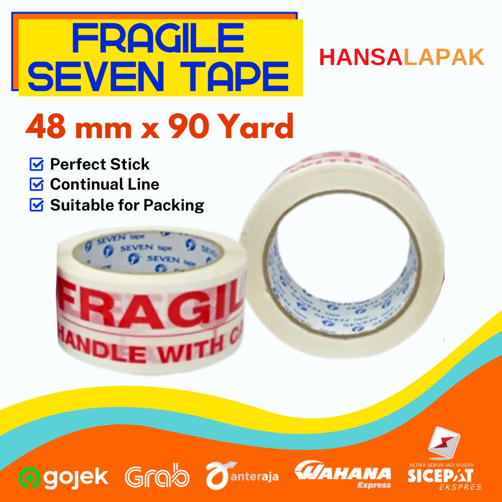 Jual FRAGILE UNBOXING 48MMX90Y HANDLE WITH CARE | Shopee Indonesia