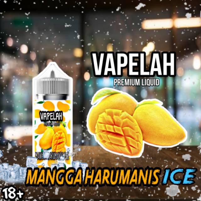 Jual LIQUID VAPE MANGGA HARUMANIS ICE PREMIUM LIQUID VAPE NON NICOTINE ...