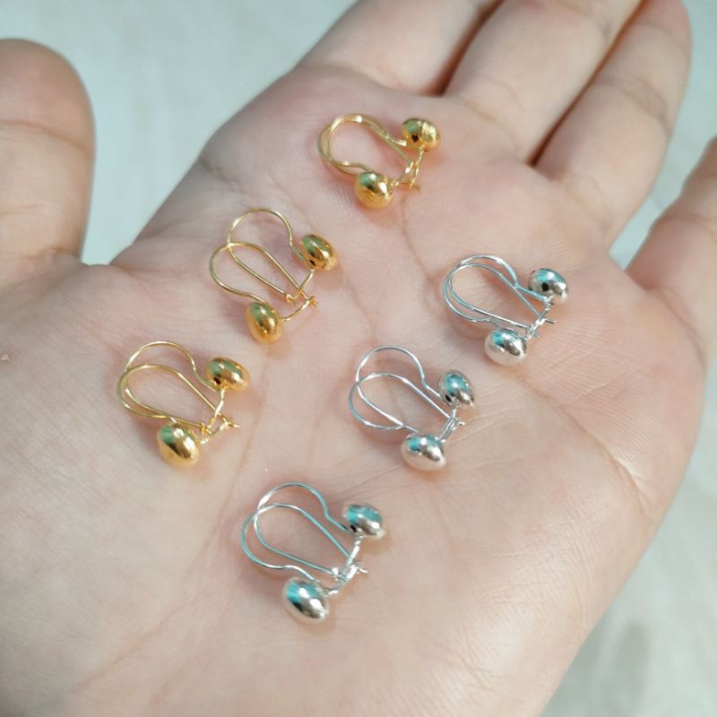 Jual ANTING DEWI POLOS PERAK ASLI 925 LAPIS EMAS | Shopee Indonesia