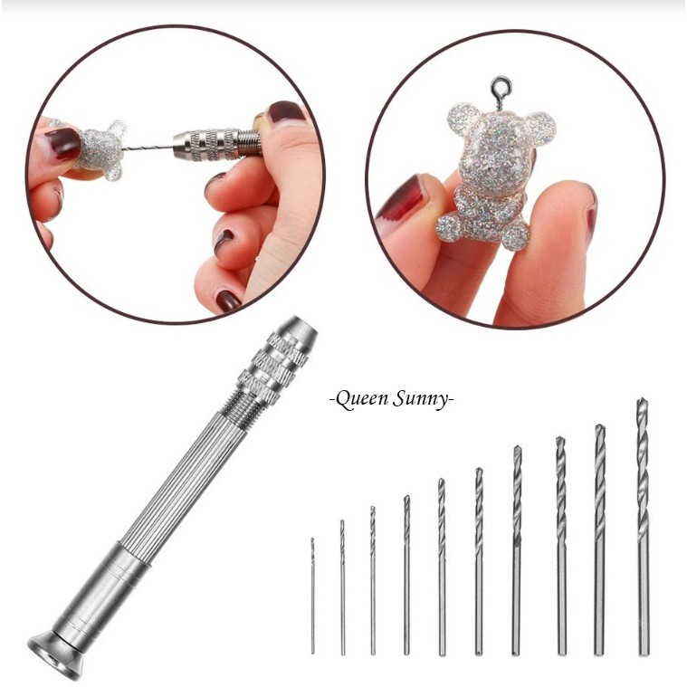 Jual Mini Pen Hand Drill Manual Bor Tangan Lobang Tiny Stainless Steel ...