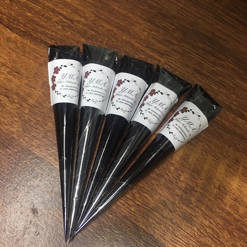 Jual Black henna/ Henna hitam isi 3 pcs | Shopee Indonesia