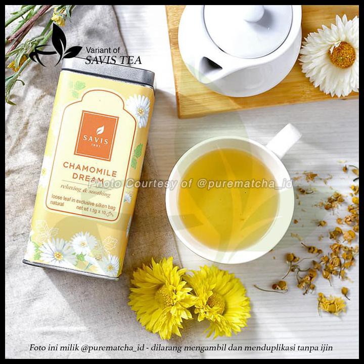 Jual Savis Tea - Premium Chamomile Dream Tea Sample 1Tb Teh Bunga ...