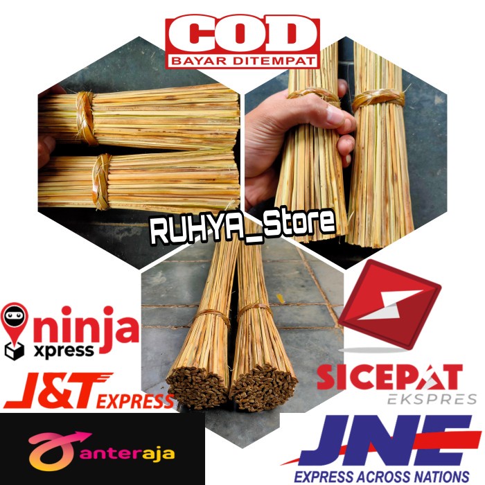 Jual Sapu Lidi Aren Asli per ikat bukan lidi kelapa | Shopee Indonesia