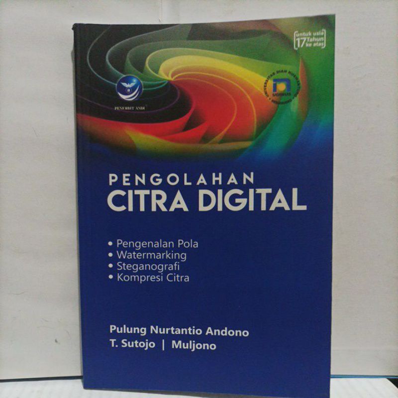 Jual Buku Pengolahan citra digital pengenalan pola watermarking ...
